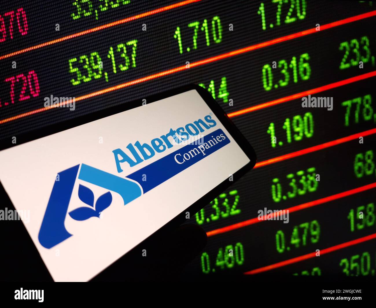 Albertsons logo hi-res stock photography and images - Alamy