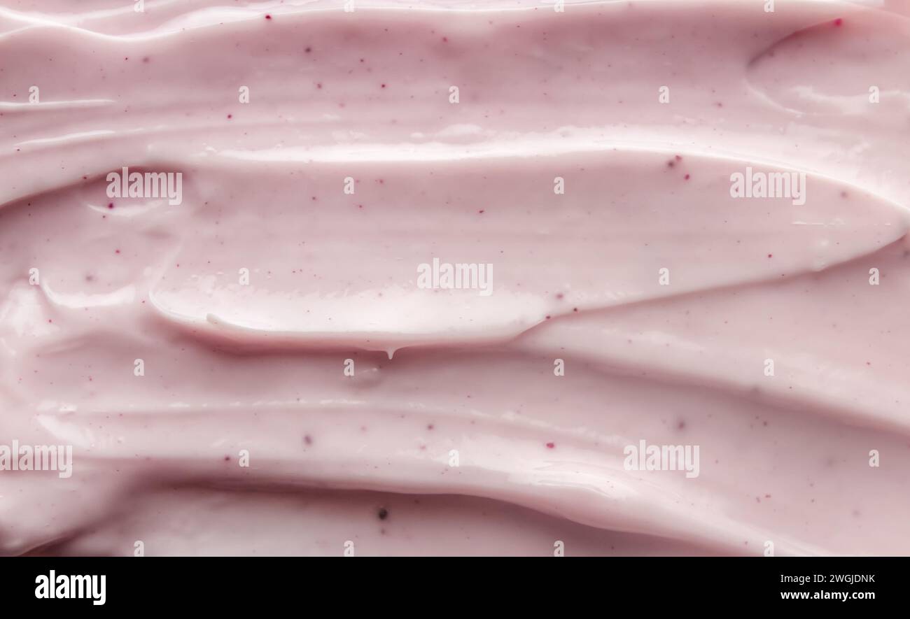 Smears of pink cosmetic cream. Beauty cream texture background Stock ...