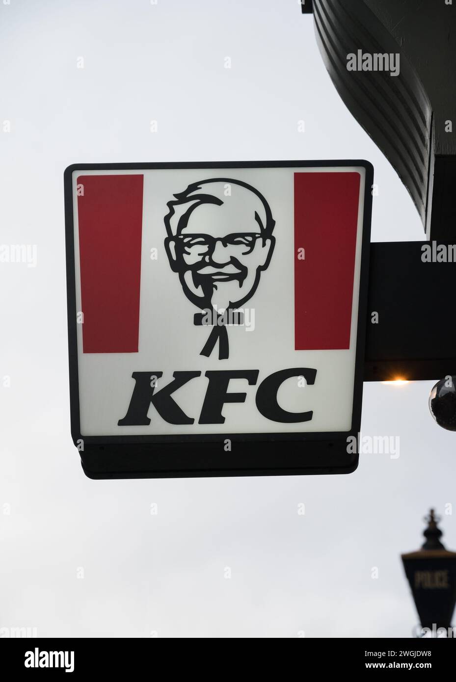 Kfc sign hi-res stock photography and images - Alamy