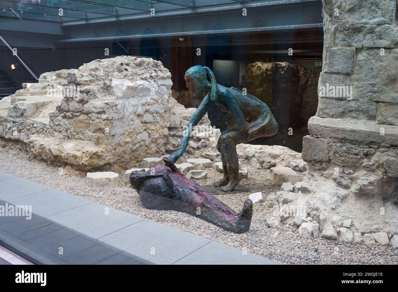 St Mary Spital Chapel and Charnel House once stored bones of those who ...