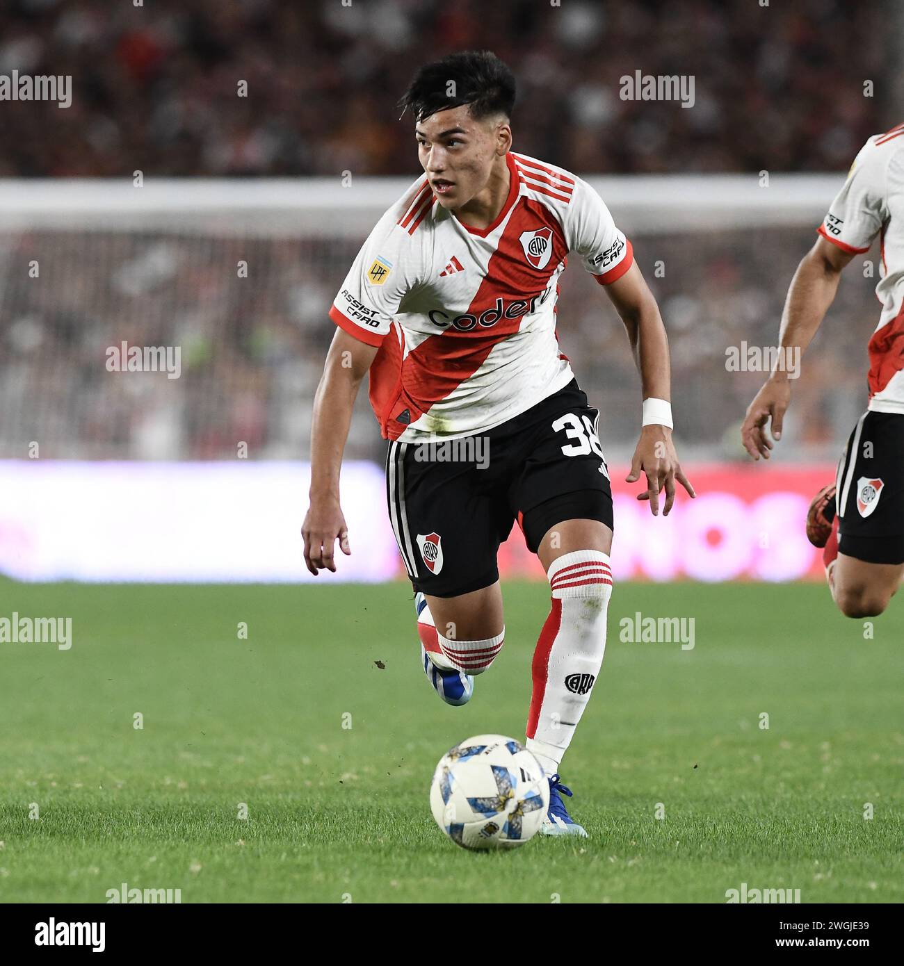 Buenos Aires, Argentina. 04th Feb, 2024. Ian Subiabre of River Plate ...