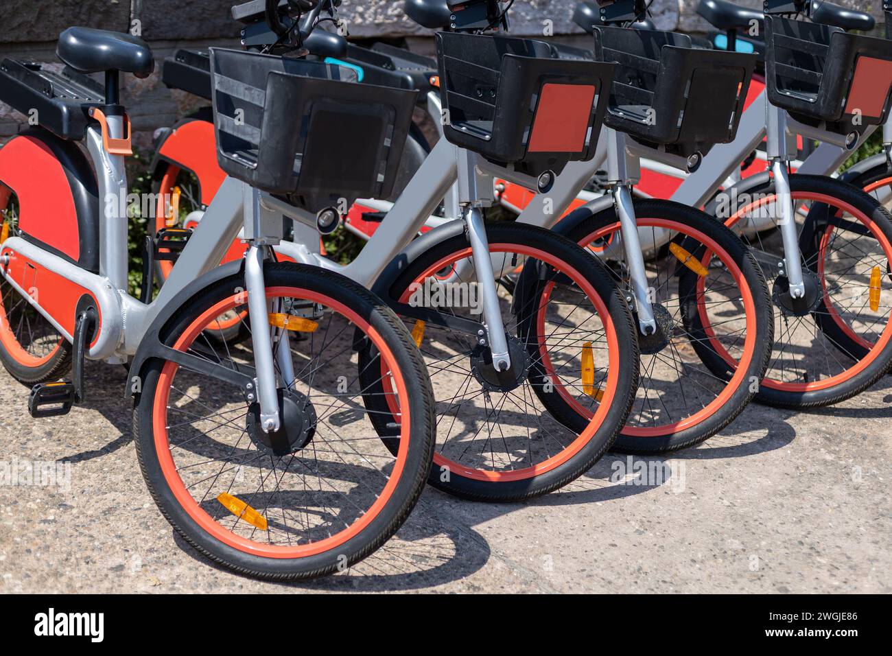 Pay for ride bicycles hi-res stock photography and images - Alamy