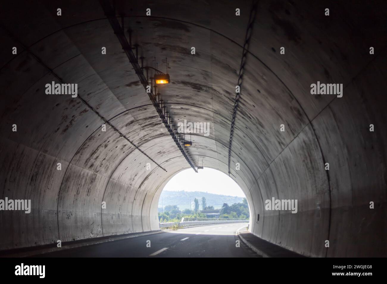 Vehicles exiting tunnel hi-res stock photography and images - Alamy
