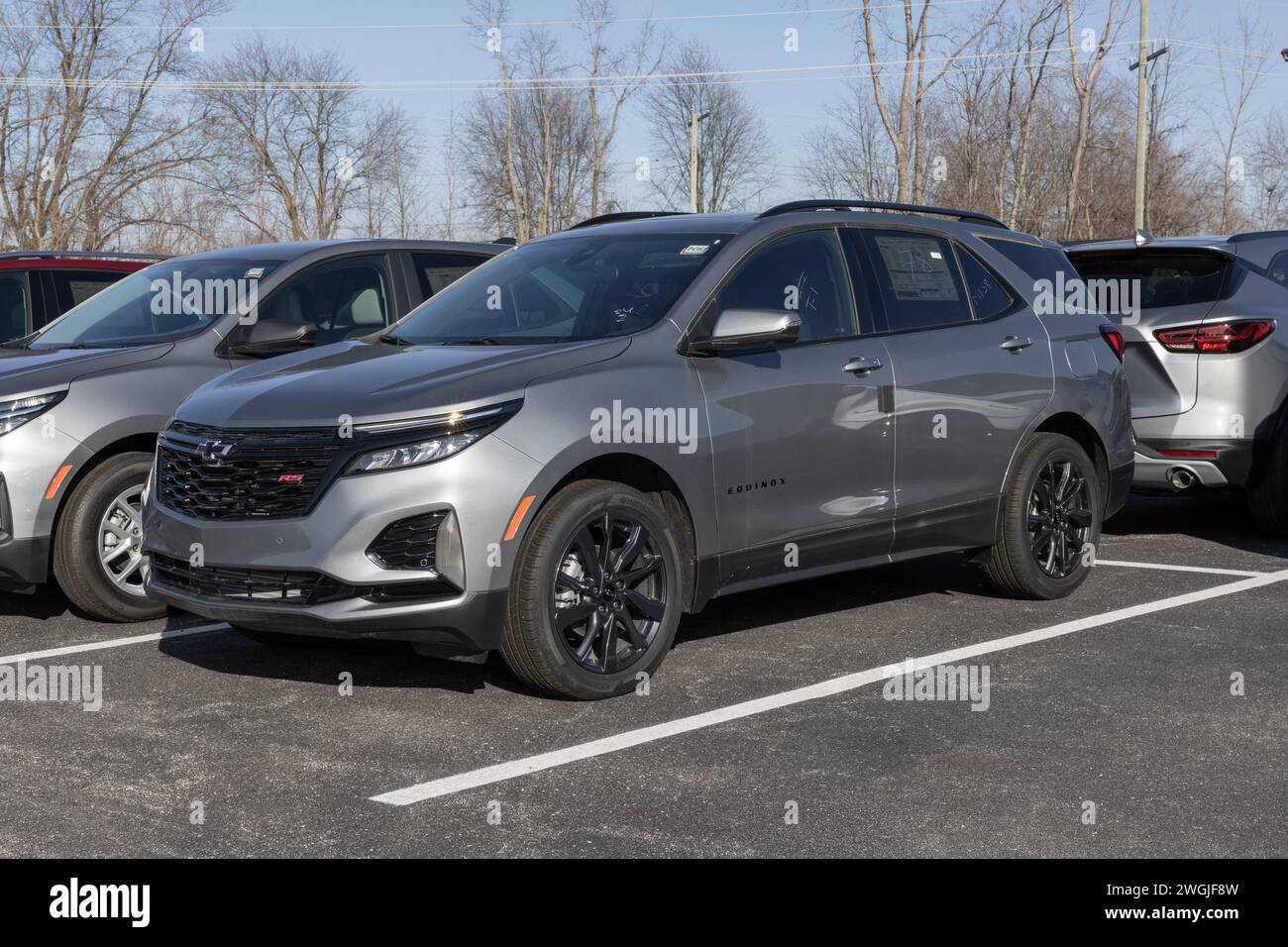 Kokomo - February 4, 2024: Chevrolet Equinox RS display at a dealership ...