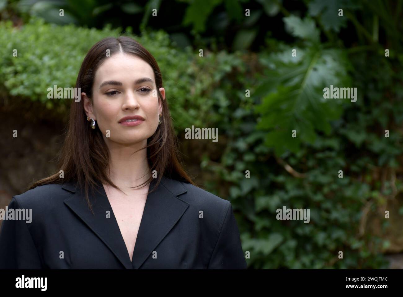 Rome, Italy. 05th Feb, 2024. Lily James during the News photocall of ...