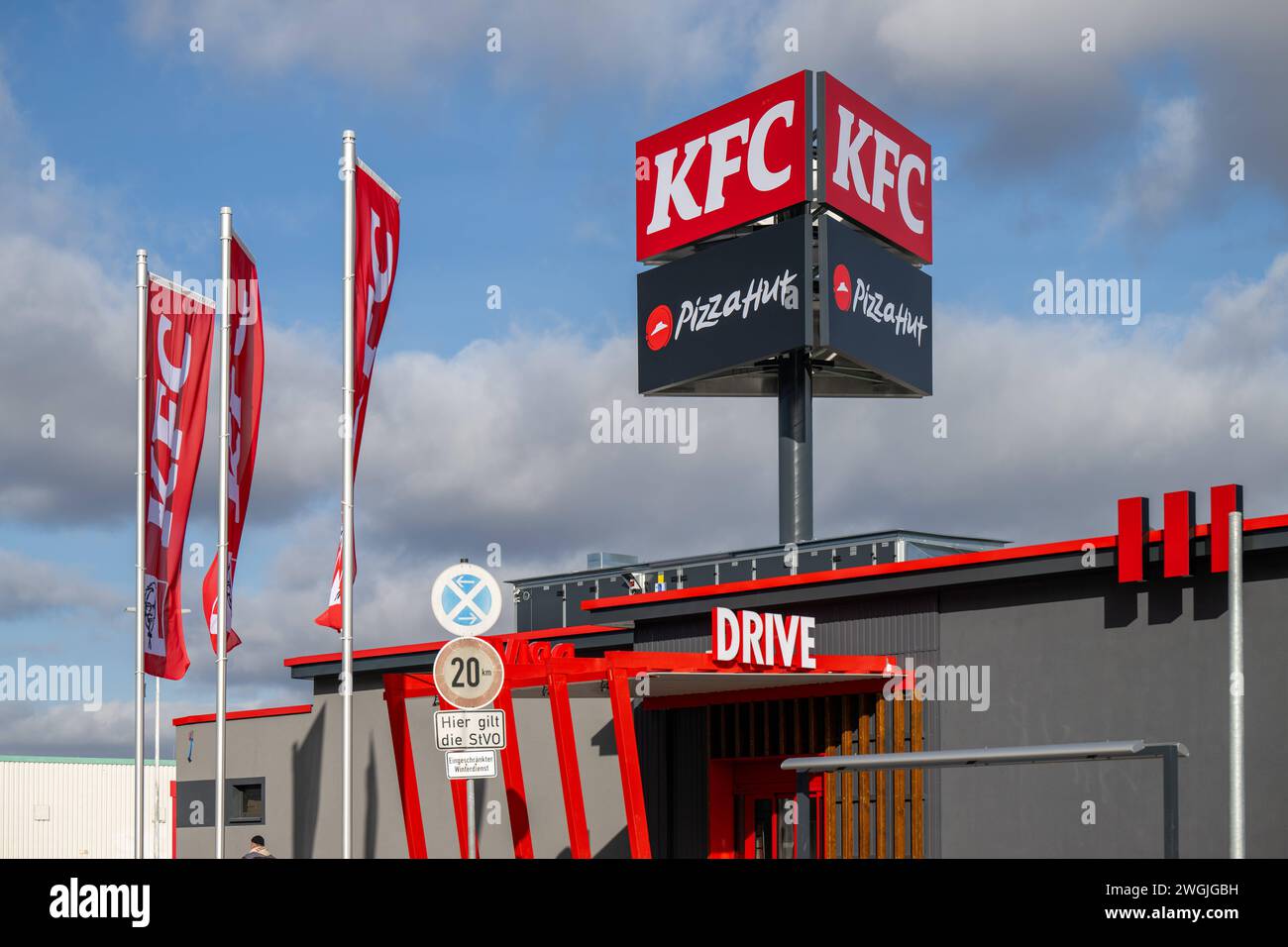 Fast-Food-Ketten KFC und Pizza Hut , Food, Deutschland, Baden ...