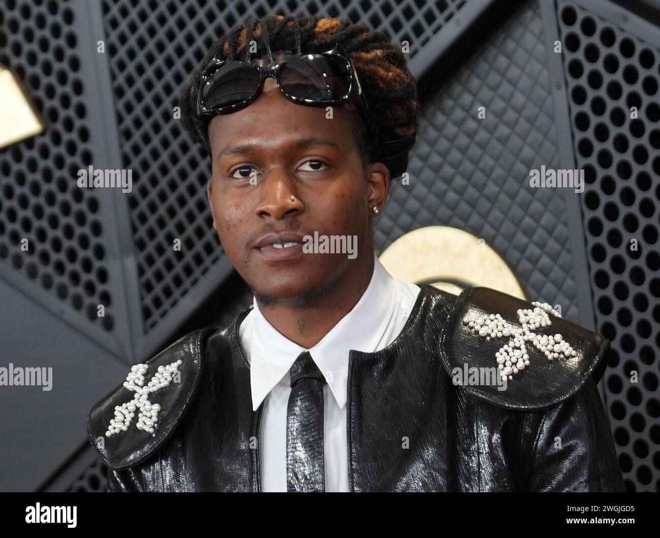 Los Angeles, USA. 04th Feb, 2024. Cody Jordan "ThankGod4Cody" Fayne arrives at the 66th Annual ...