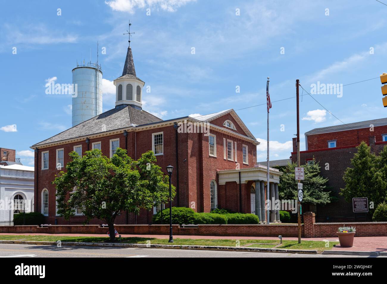 Salem, NJ - May 26, 2023: The old Salem County Courthouse, built in ...