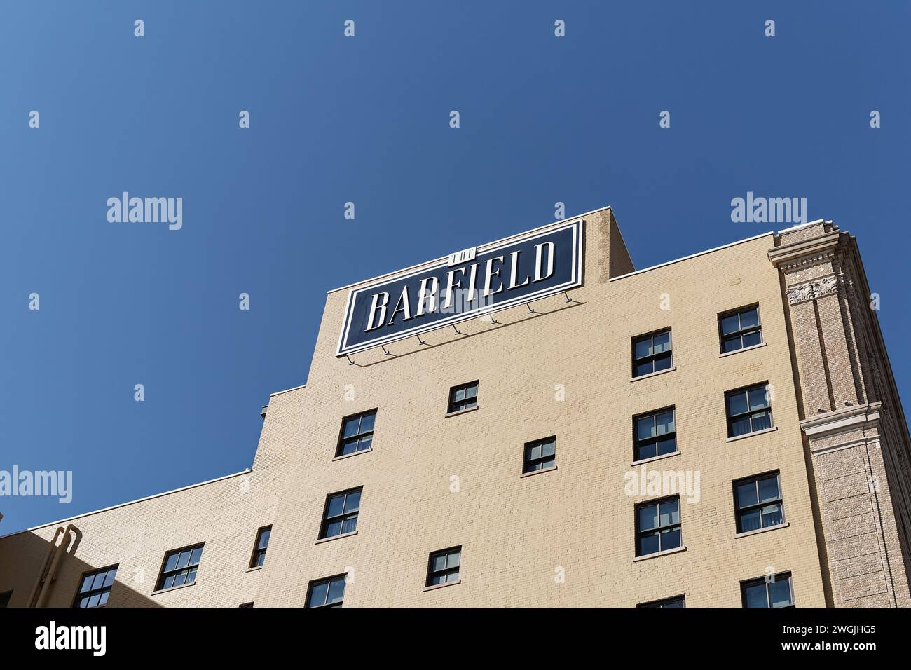 Amarillo, TX - Sept 20, 2021: The Barfield, Marriott Autograph ...