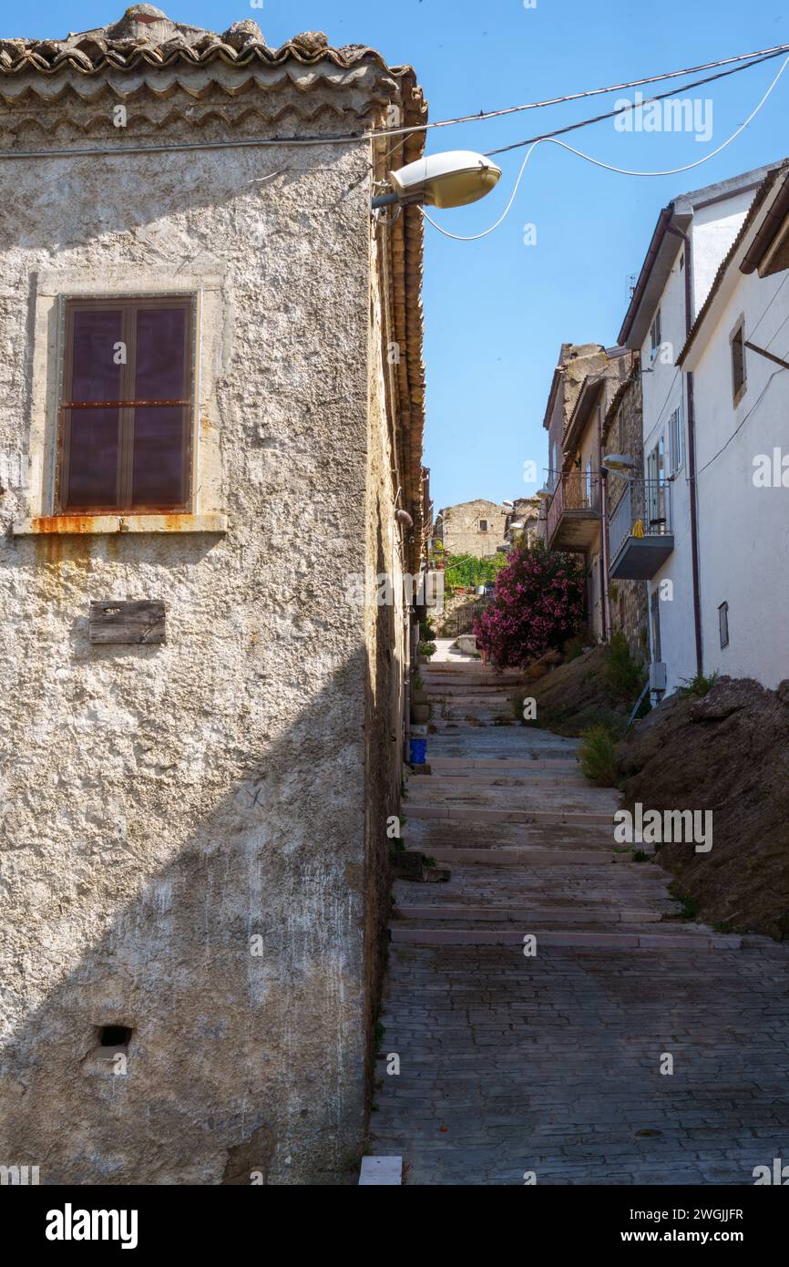 Panni, old village in Foggia province, Apulia, Italy Stock Photo - Alamy