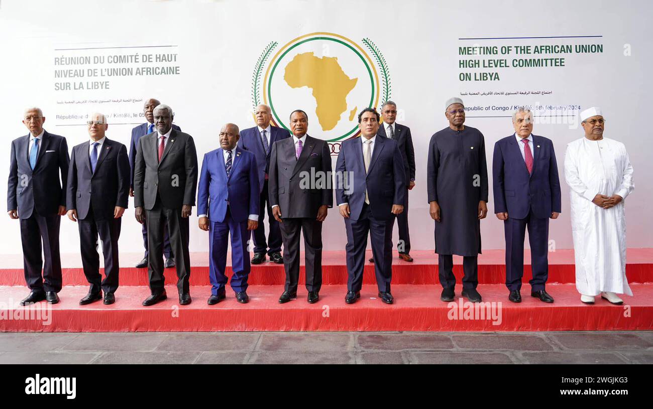 Head of the Libyan Presidential Council, Mohamed Younis Al-Menfi ...