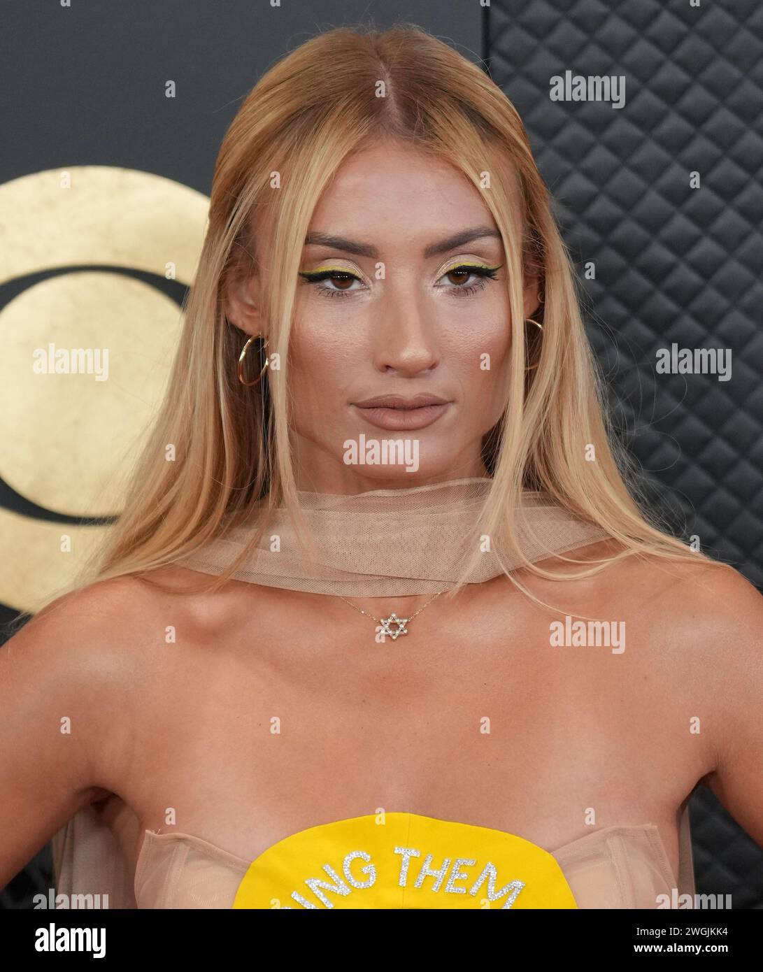 Los Angeles, USA. 04th Feb, 2024. Montana Tucker arrives at the 66th ...