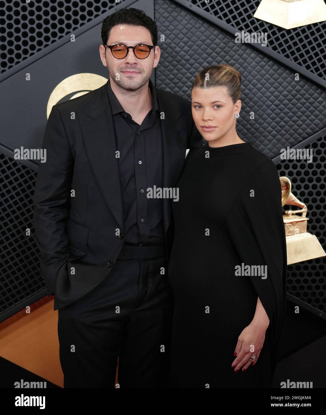 Los Angeles, USA. 04th Feb, 2024. (L-R) Elliot Grainge and Sofia Richie ...