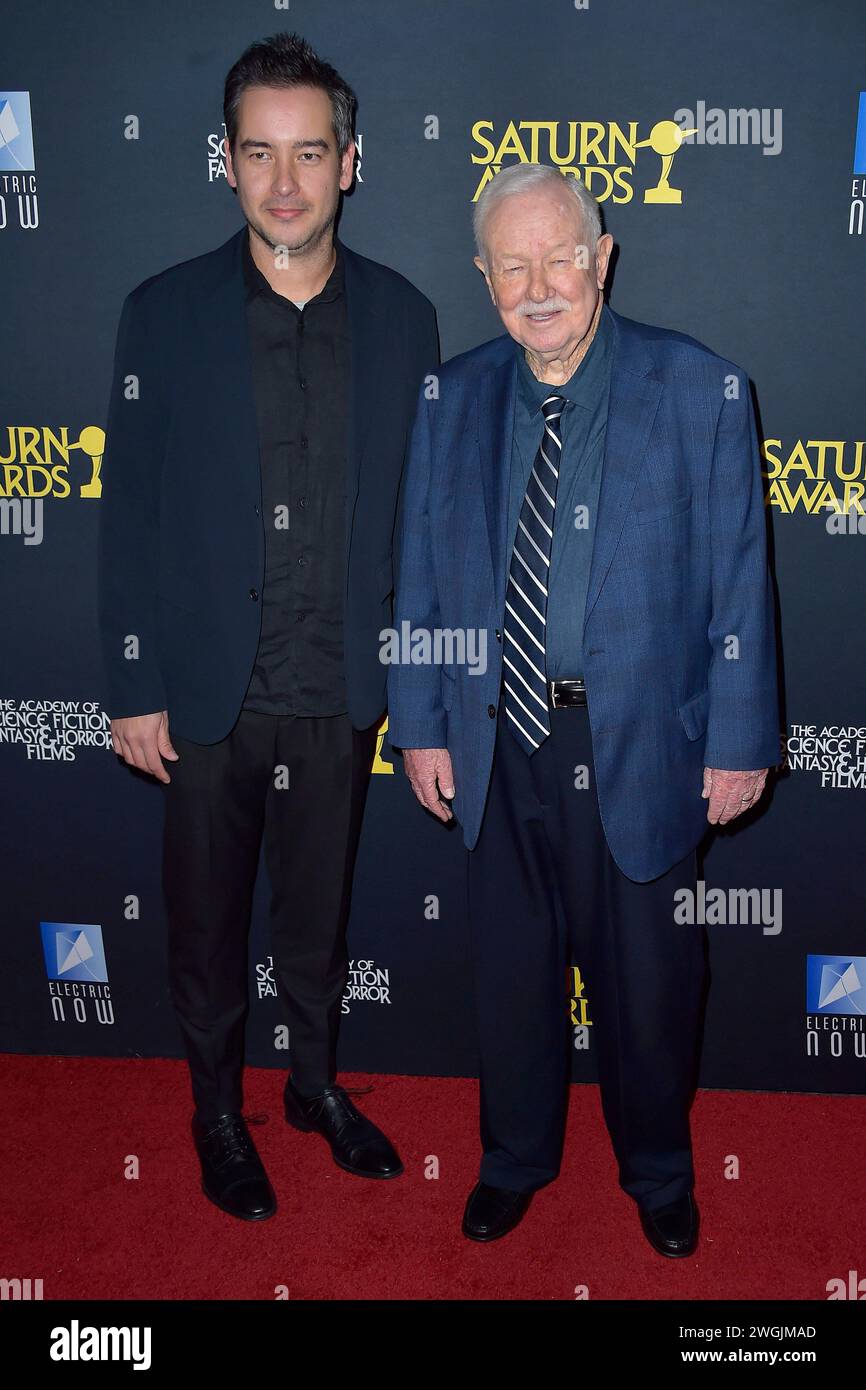 Jim Quan und Jimmy Hunt bei der Verleihung der 51. Saturn Awards 2024 ...