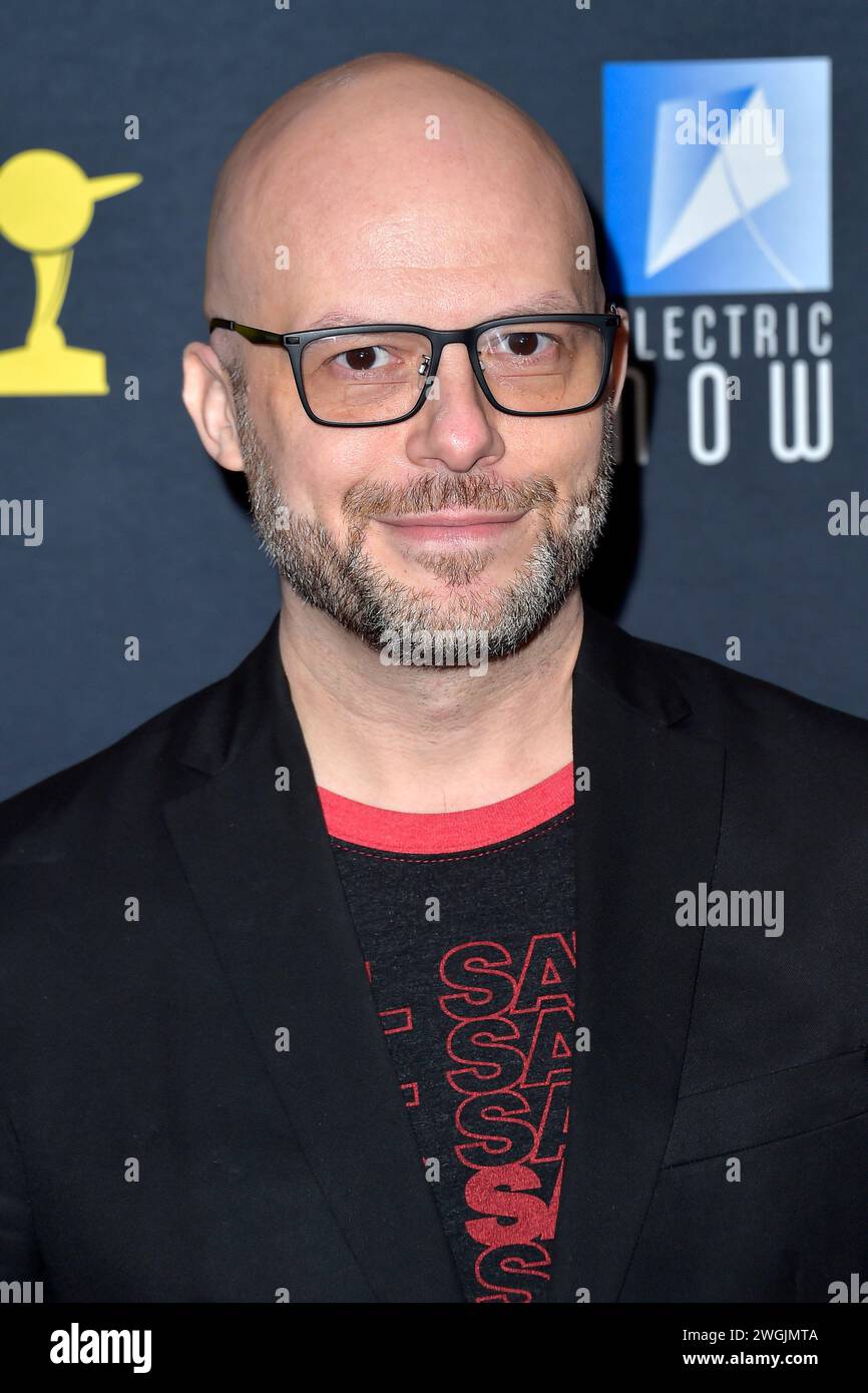 Ted Geoghegan bei der Verleihung der 51. Saturn Awards 2024 im Los ...