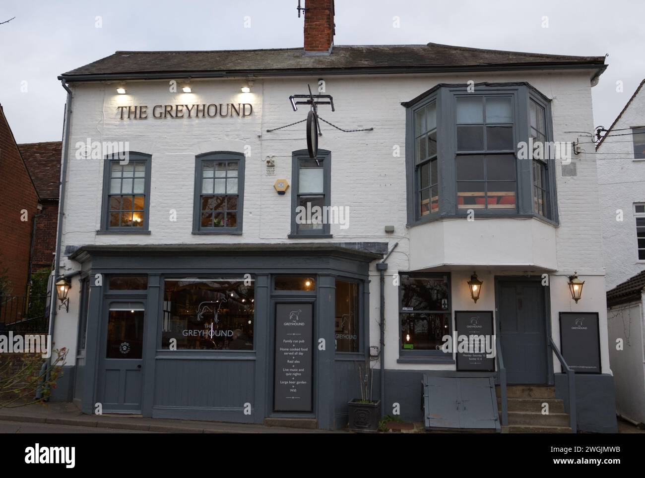 The Greyhound Pub in Wivenhoe, Essex, a traditional family run pub ...
