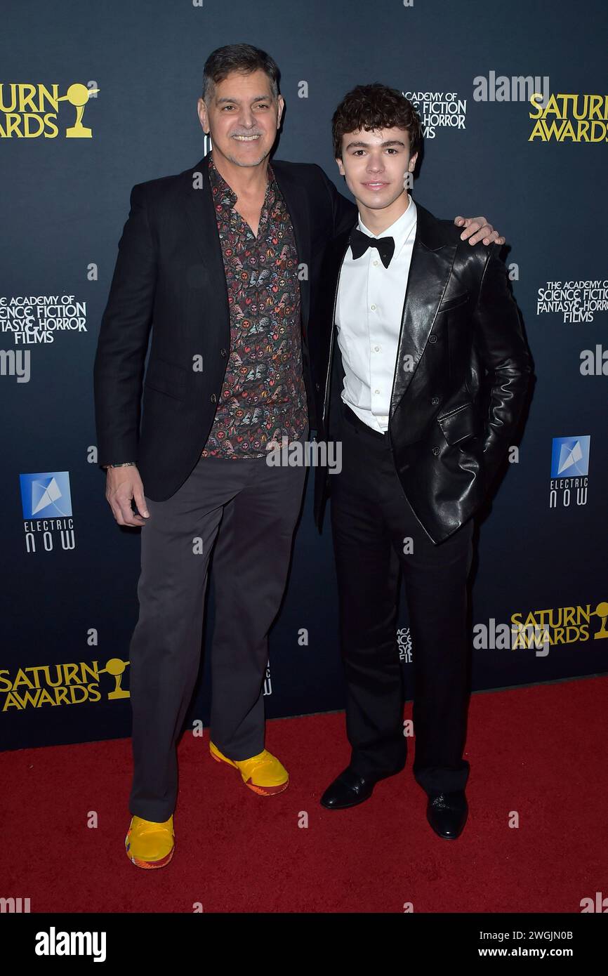 Don Mancini und Zackary Arthur bei der Verleihung der 51. Saturn Awards ...