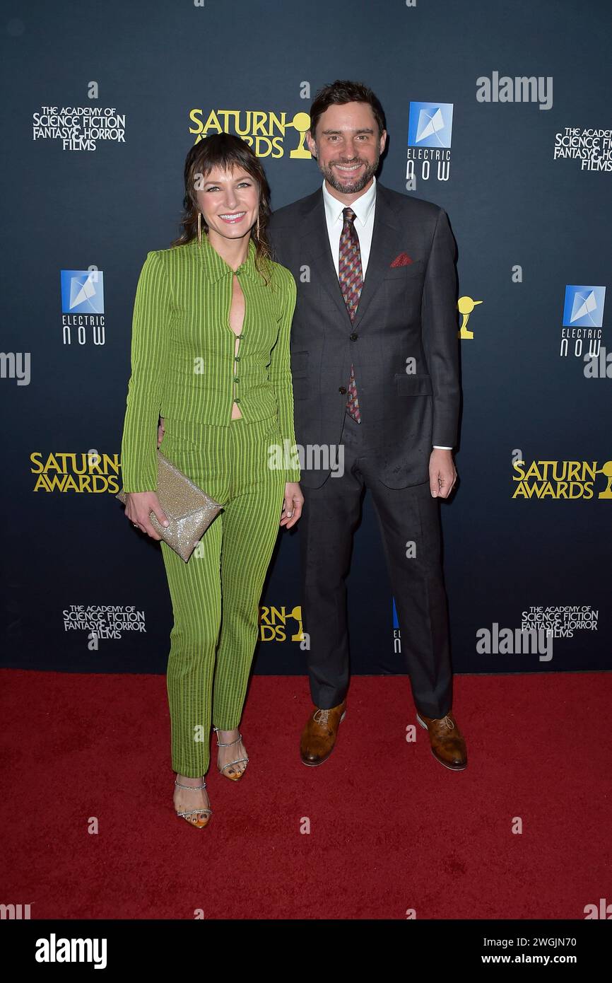 Jared Moshe mit Begleitung bei der Verleihung der 51. Saturn Awards ...