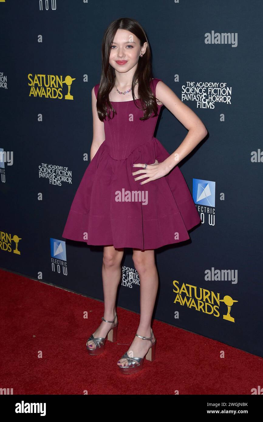 Violet McGraw bei der Verleihung der 51. Saturn Awards 2024 im Los Angeles Marriott Burbank ...