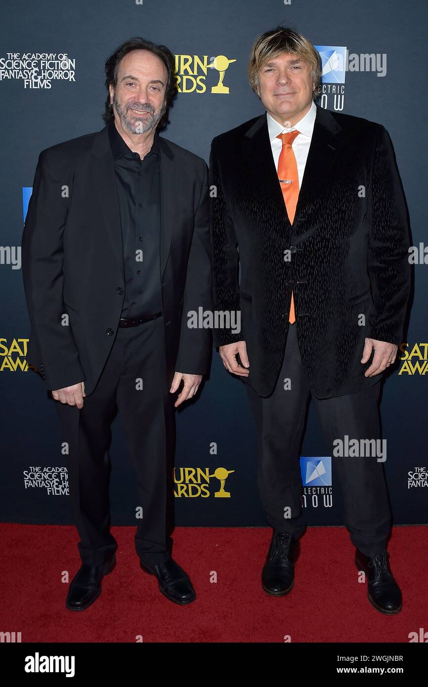 Stephen Rivkin und Simon Franglen bei der Verleihung der 51. Saturn ...