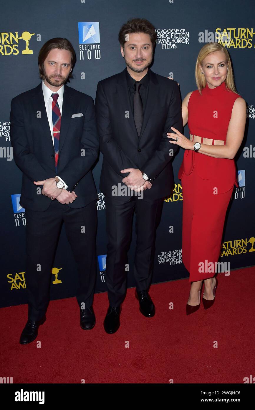 Aaron Stanford, Terry Matalas und Amanda Schull bei der Verleihung der ...