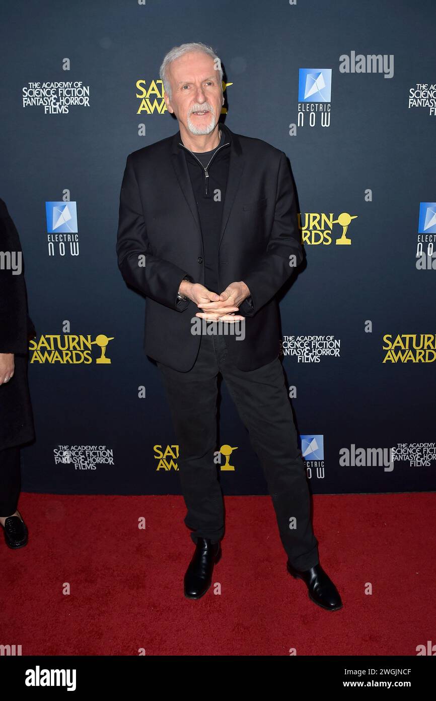 James Cameron bei der Verleihung der 51. Saturn Awards 2024 im Los ...