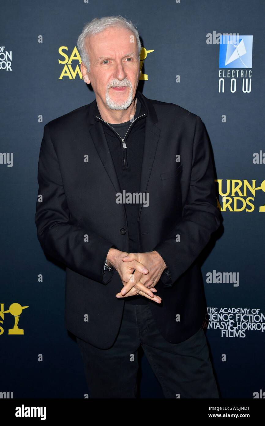 James Cameron bei der Verleihung der 51. Saturn Awards 2024 im Los ...