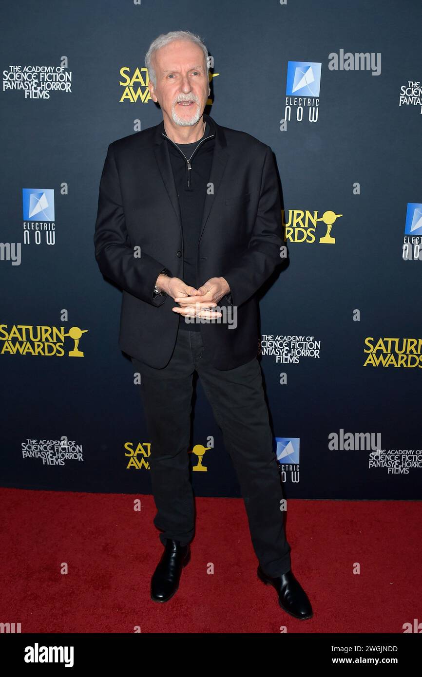 James Cameron bei der Verleihung der 51. Saturn Awards 2024 im Los ...