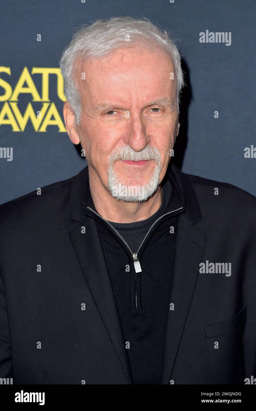 James Cameron bei der Verleihung der 51. Saturn Awards 2024 im Los ...