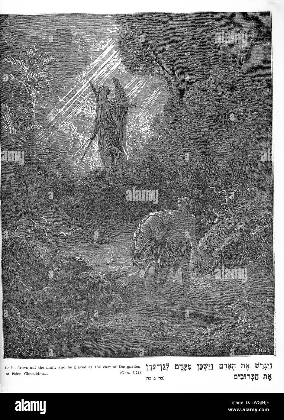 The Gustav Dore Illustrated Bible - the Old Testament and the Five ...