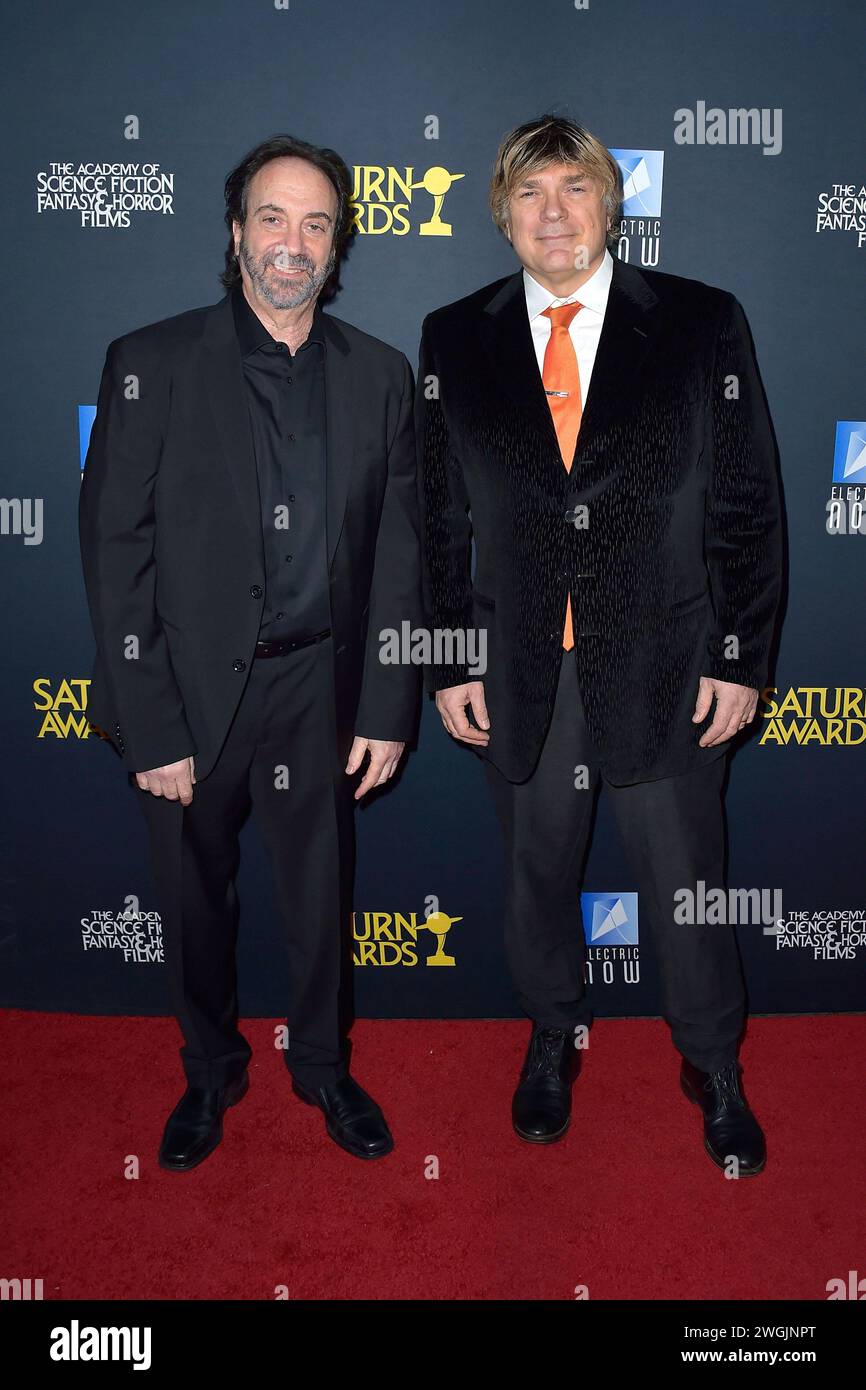 Stephen Rivkin und Simon Franglen bei der Verleihung der 51. Saturn ...