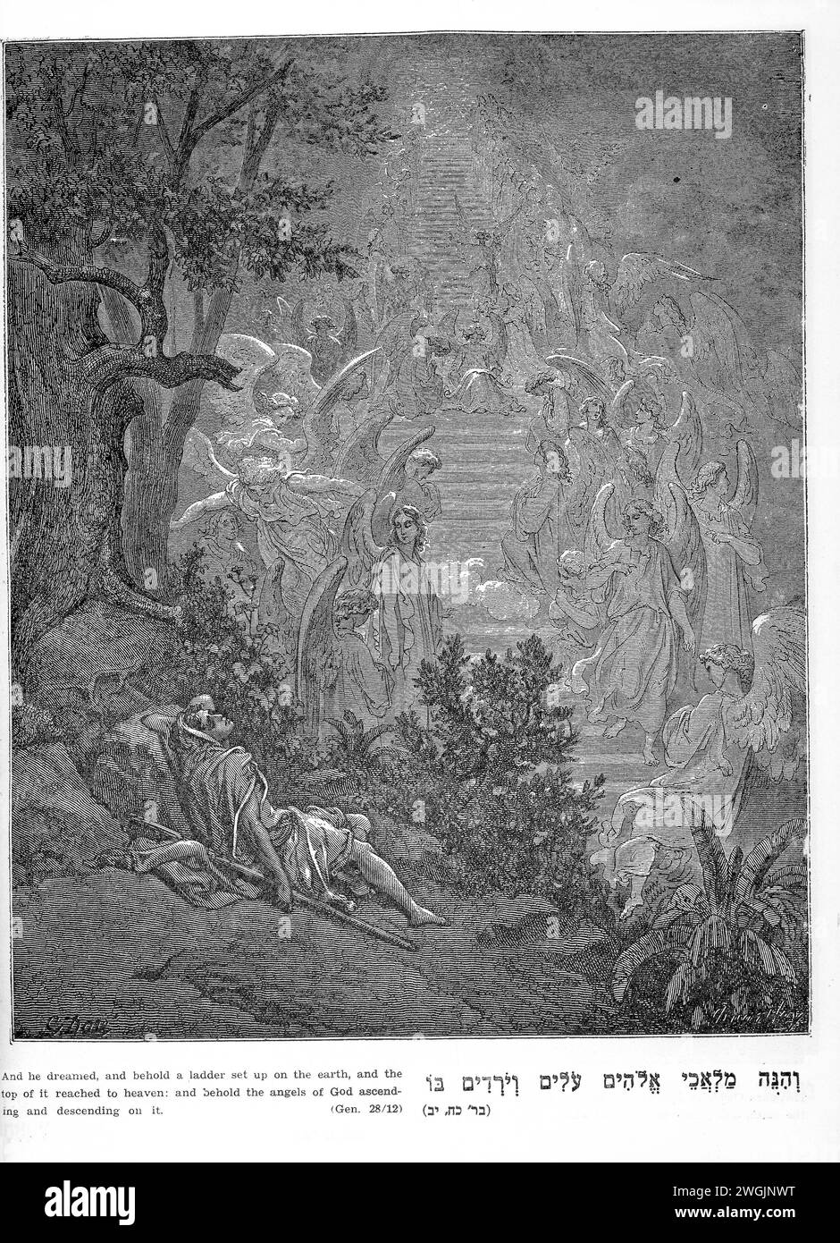 The Gustav Dore Illustrated Bible - the Old Testament and the Five ...