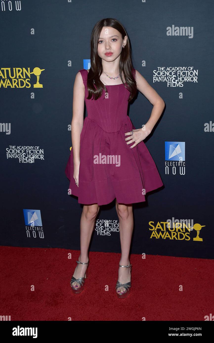 Violet McGraw bei der Verleihung der 51. Saturn Awards 2024 im Los ...