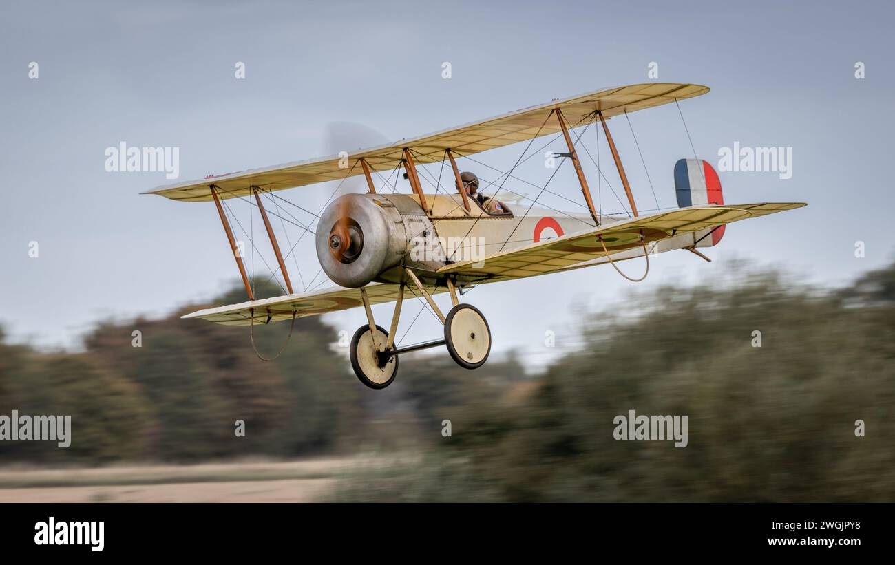 old Warden, UK - 2nd October 2022: Vintage aircraft Bristol Scout in ...