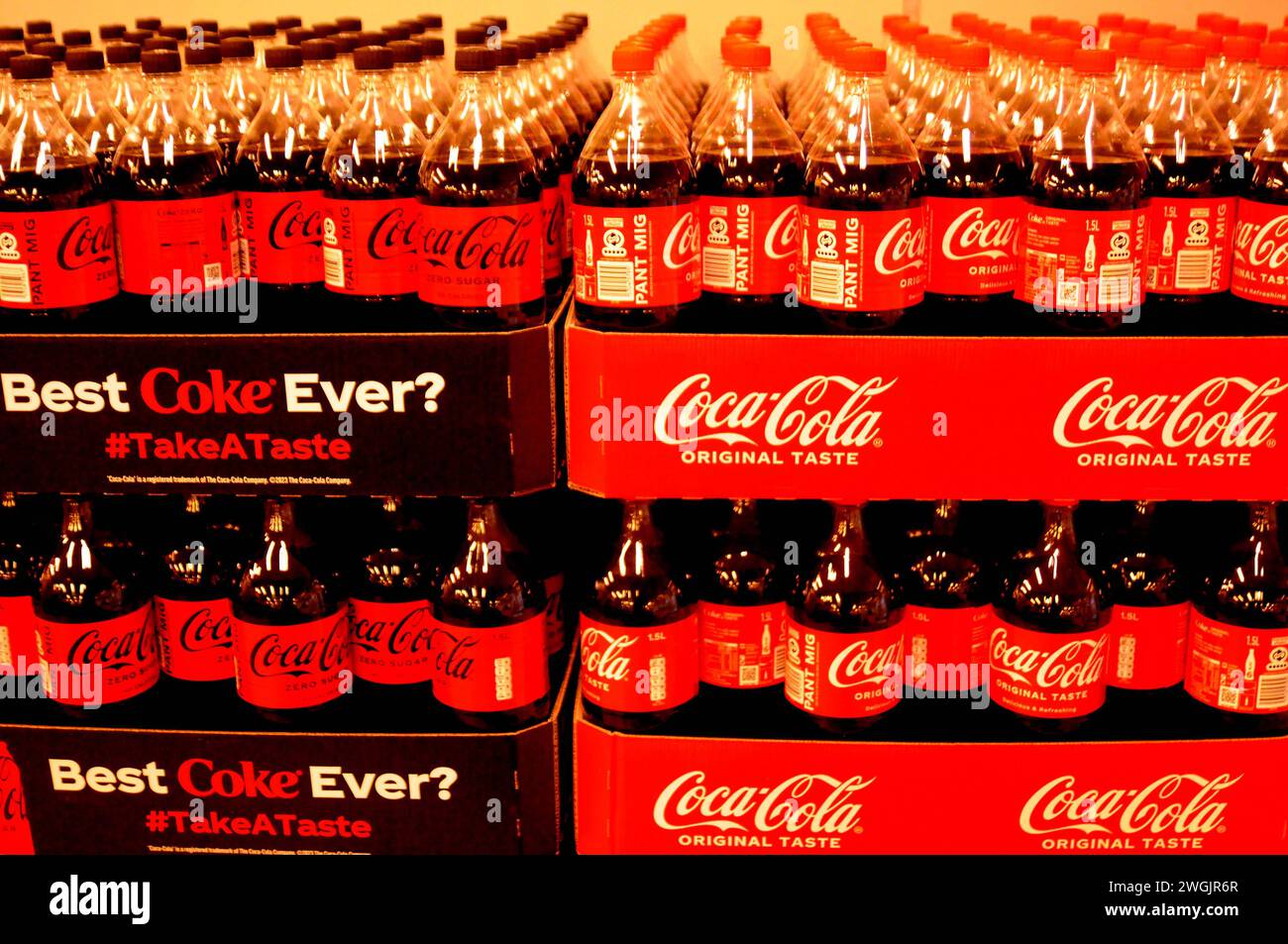 Kastrup/Copenhagen, Denmark /05 February 2024/.Netto grocery store in ...