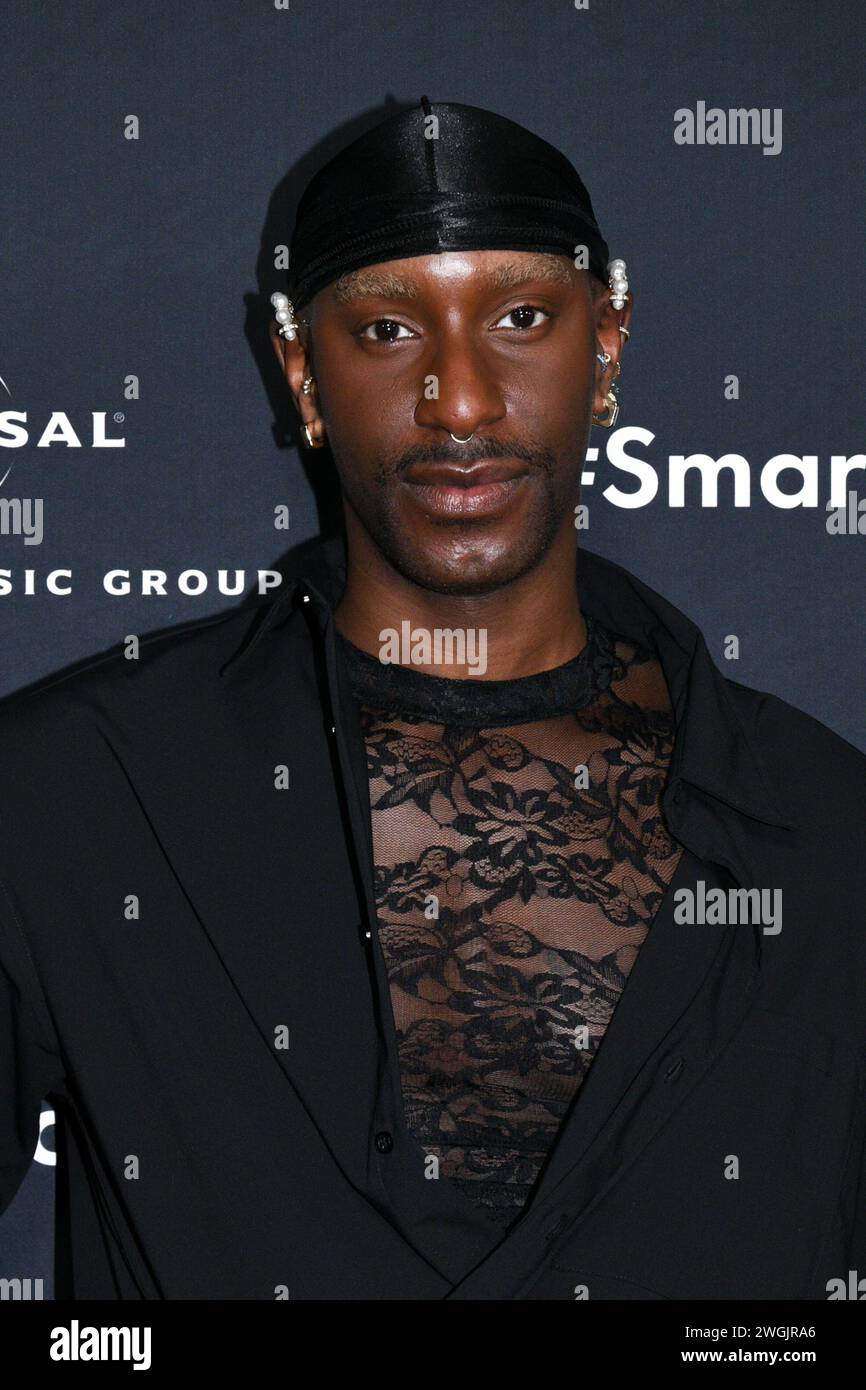 Jermaine Mitchell attends Universal Music Group's GRAMMY After Party at Nya Studios on February ...