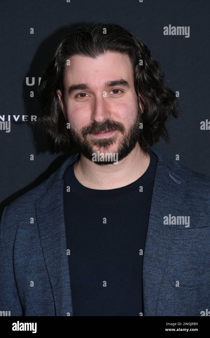 Los Angeles, USA. 05th Feb, 2024. Adam Brett Met of AJR attends ...