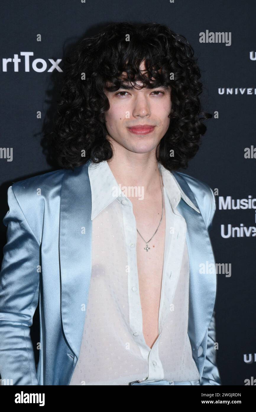 Los Angeles, USA. 05th Feb, 2024. Conan Gray attends Universal Music ...