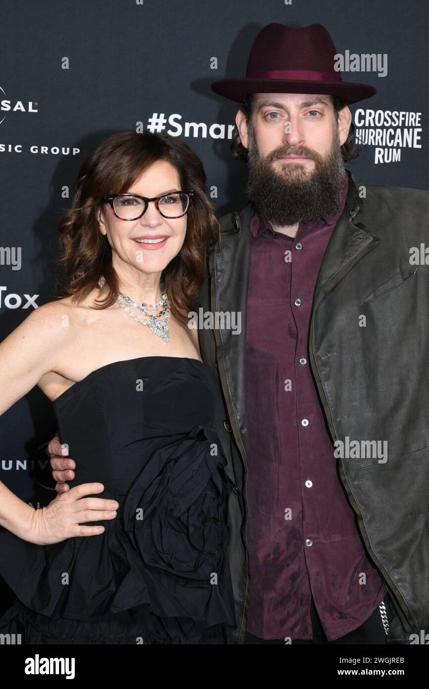 Los Angeles, USA. 05th Feb, 2024. Lisa Loeb, Roey Hershkovitz attend Universal Music Group's ...