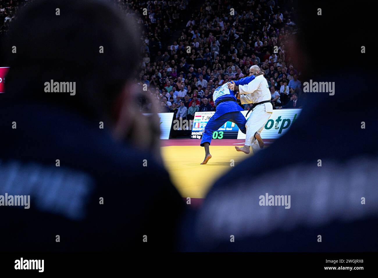 Illustration during the Paris Grand Slam 2024 IJF World Judo Tour event ...