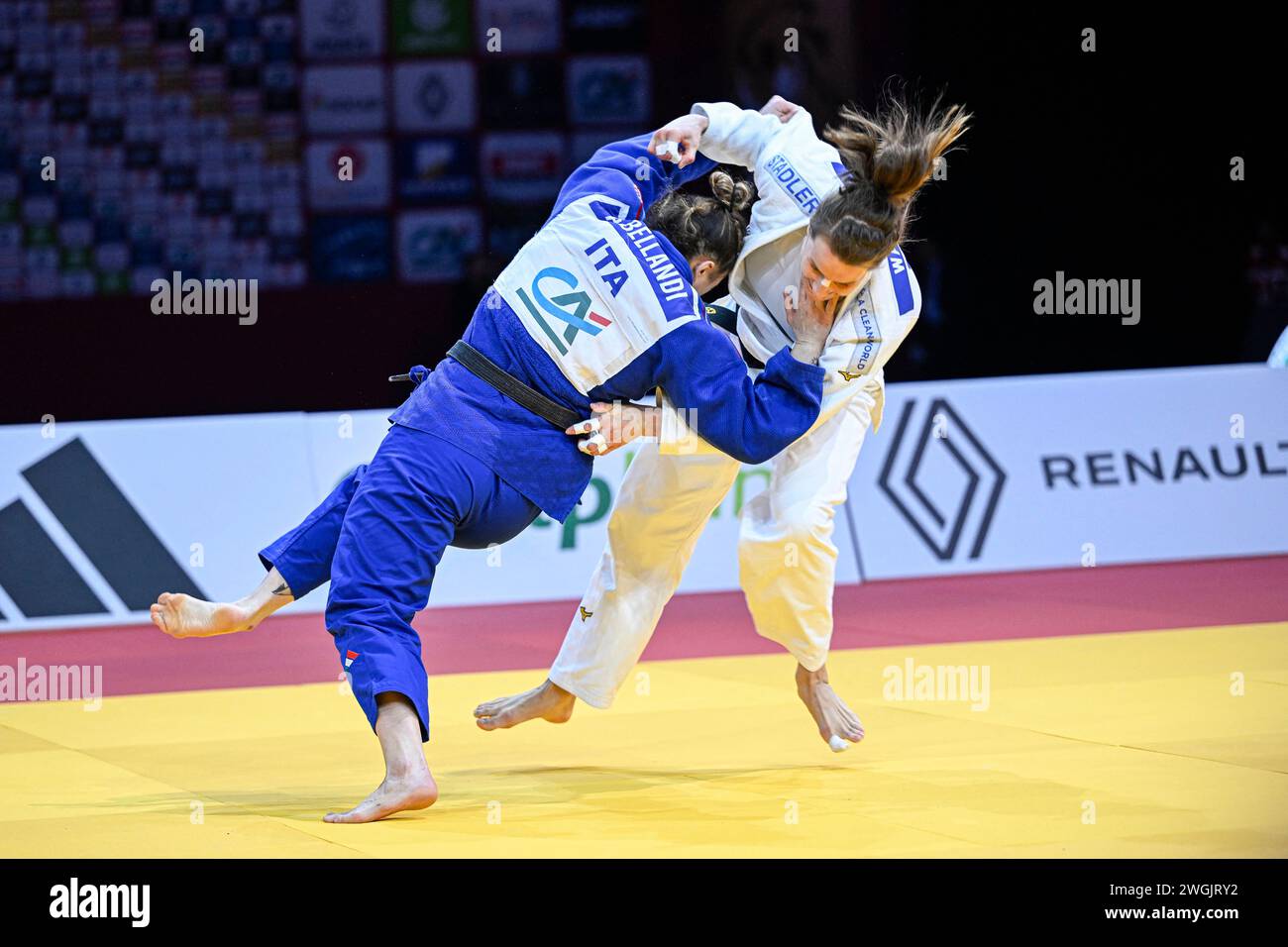 WAGNER ANNA-MARIA and BELLANDI ALICE during the Paris Grand Slam 2024 ...
