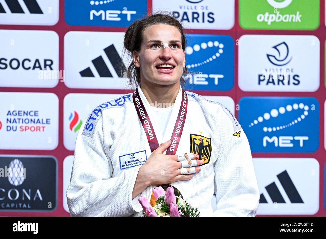 Anna Maria WAGNER during the Paris Grand Slam 2024 IJF World Judo Tour ...