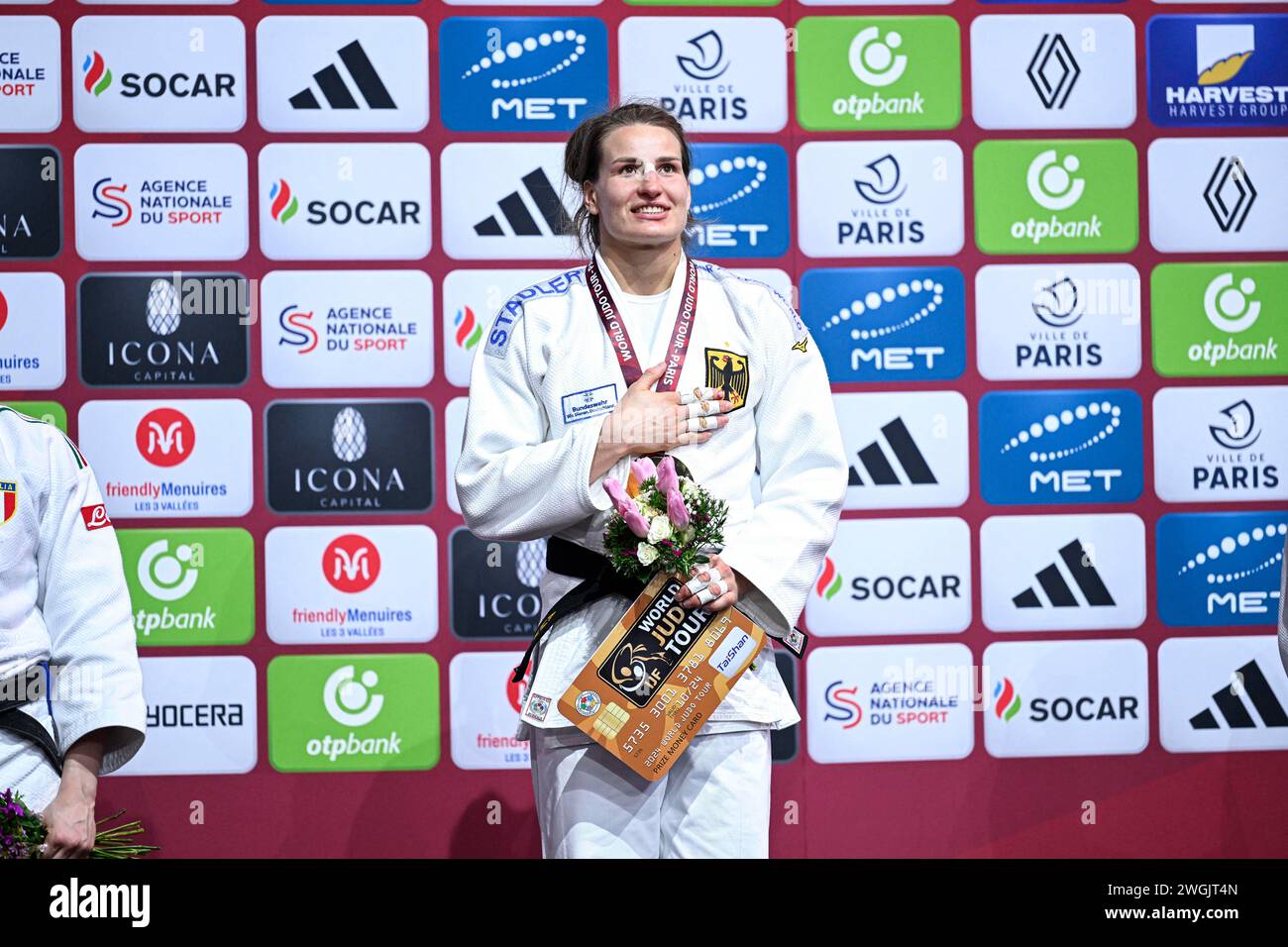 Anna Maria WAGNER during the Paris Grand Slam 2024 IJF World Judo Tour ...