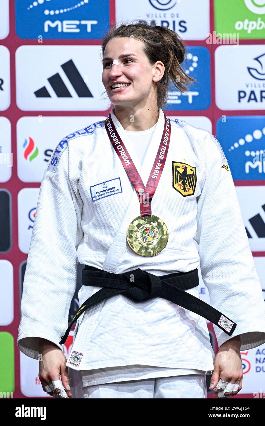 Anna Maria WAGNER during the Paris Grand Slam 2024 IJF World Judo Tour ...