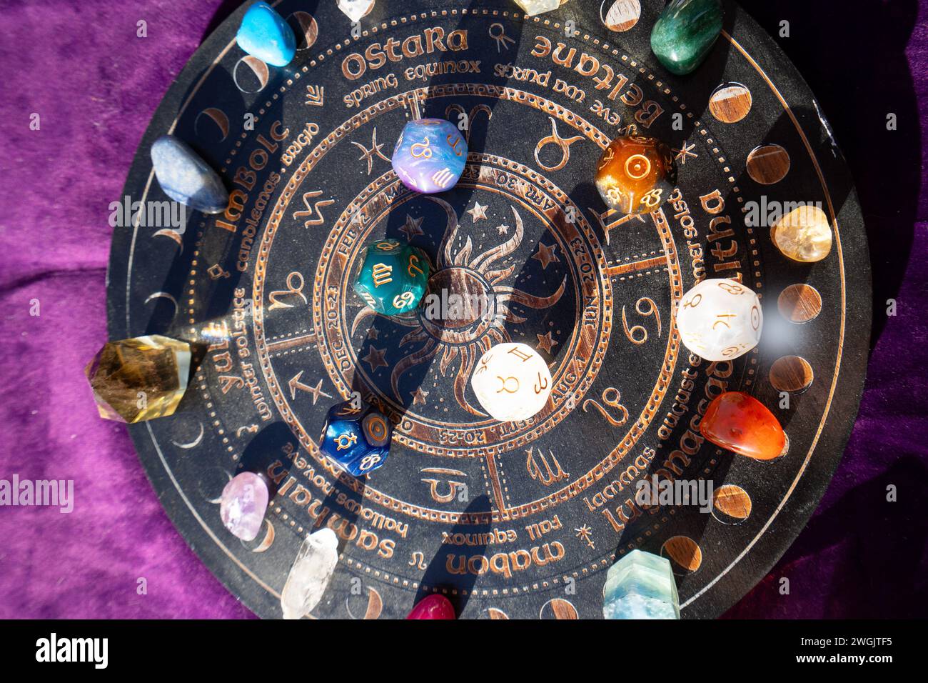 Divination dice hi-res stock photography and images - Alamy