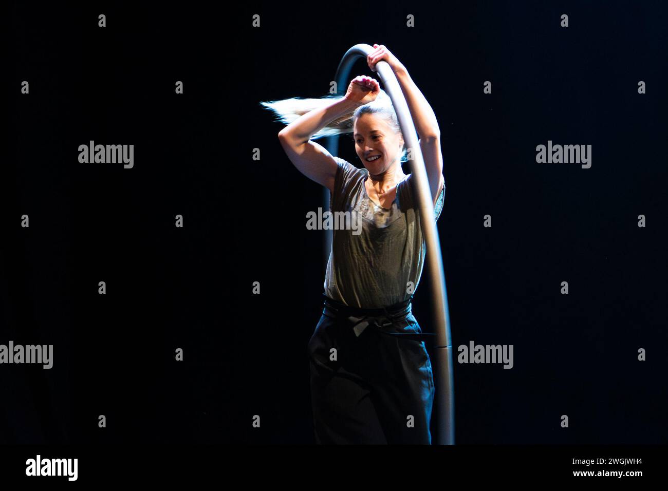 Beverley Grant performing at the Circus for Gaza fundraising event at ...