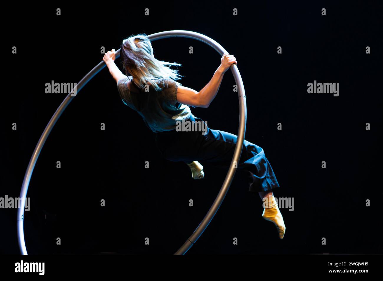Beverley Grant performing at the Circus for Gaza fundraising event at ...