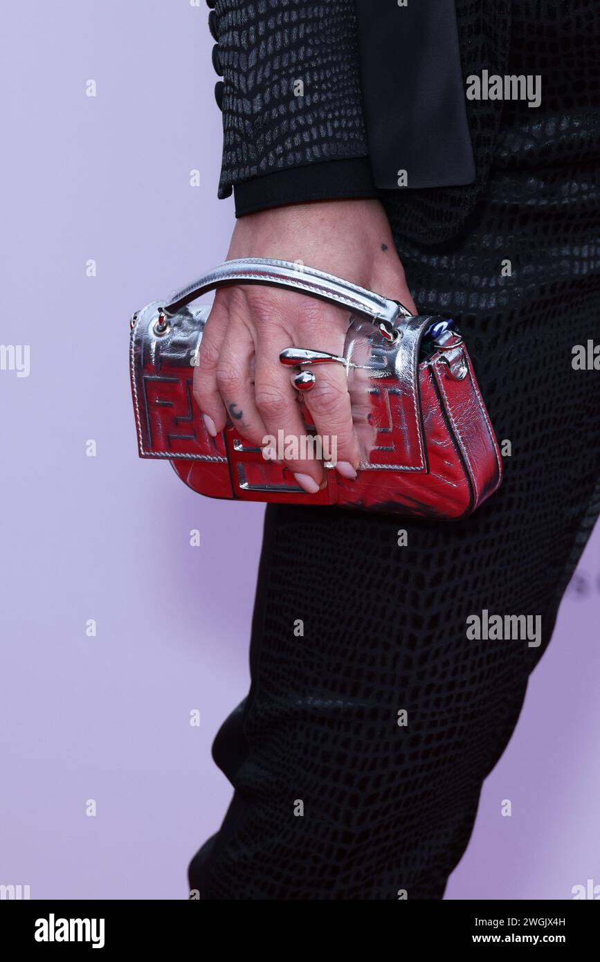 Brittney Palmer, purse detail attends the Jam for Janie GRAMMY Awards ...