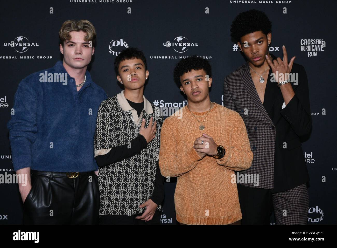 Los Angeles, USA. 05th Feb, 2024. Pop Money attends Universal Music ...