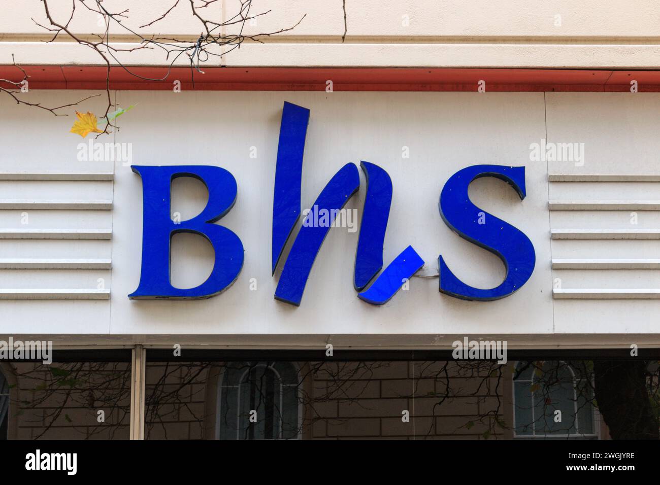 Bhs logo hi-res stock photography and images - Alamy